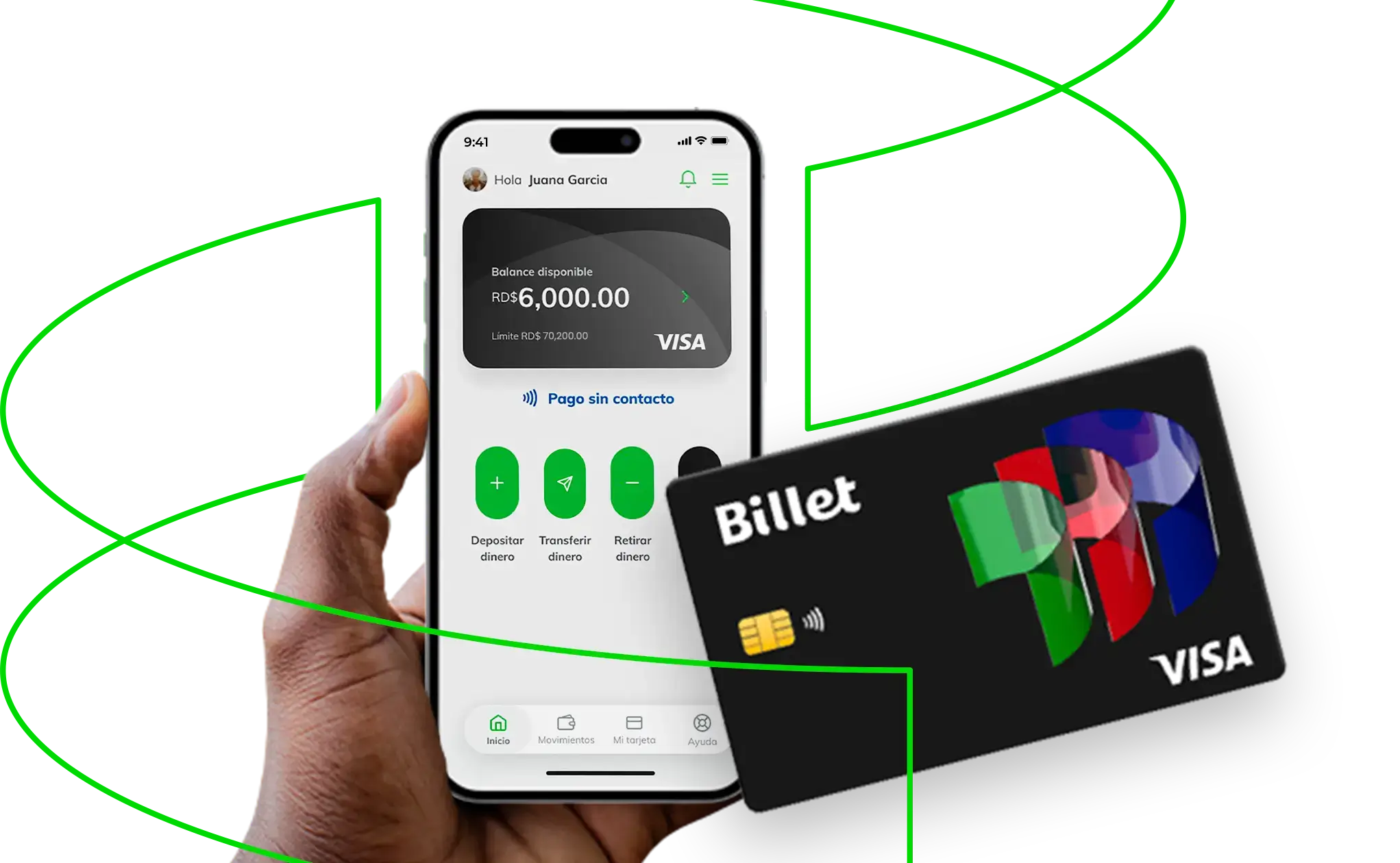 Tarjeta Visa - Billet